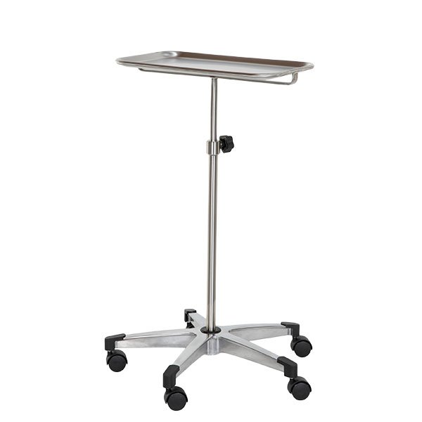 Aluminum Base Mayo Stand - Mid Central Medical